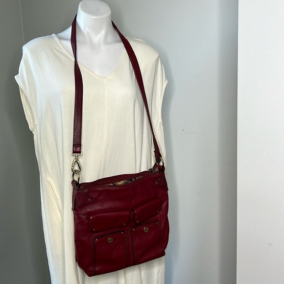 Stone Mountain Accessories | Bags | Stone Mountain Red Leather ...
